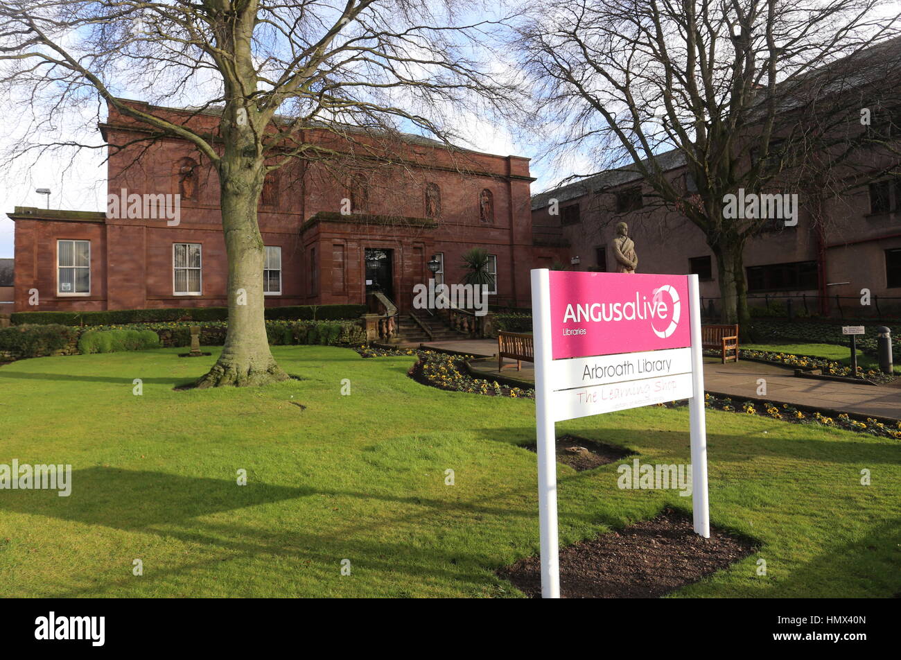 Arbroath library hi-res stock photography and images - Alamy