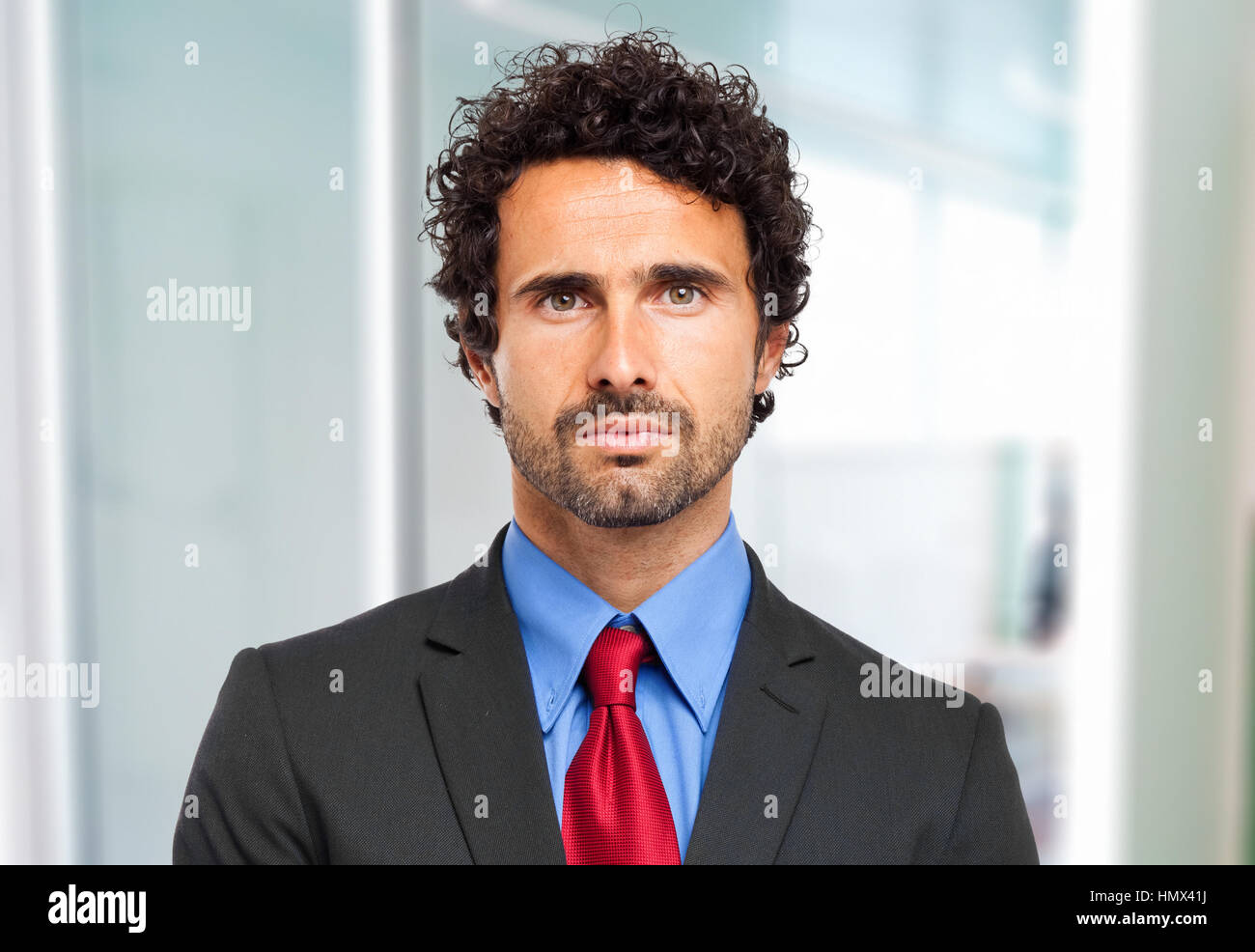 Handsome businessman portrait Stock Photo - Alamy Handsome businessman portrait Stock Photo - Alamy