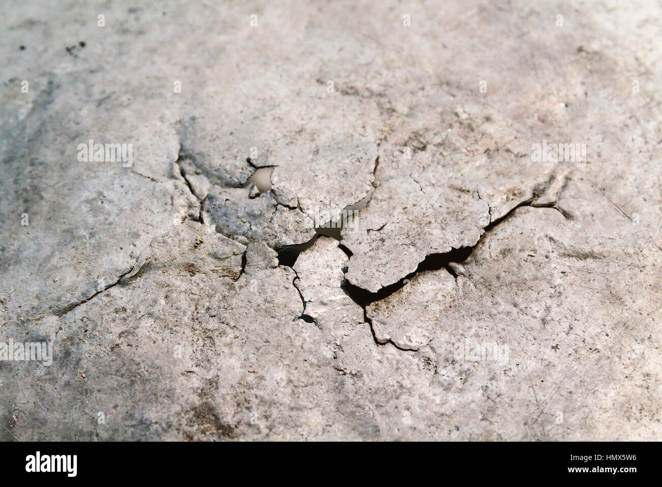 Damage on aluminium plate Stock Photo - Alamy