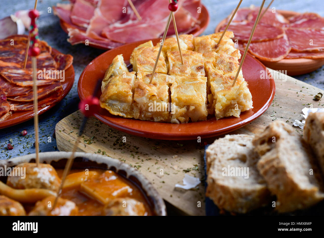 Iberian cured meats hi-res stock photography and images - Alamy