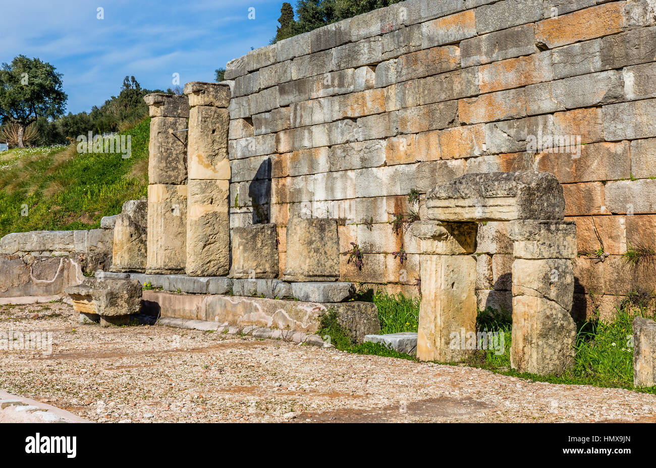 Ancient messini peloponnese hi-res stock photography and images - Alamy