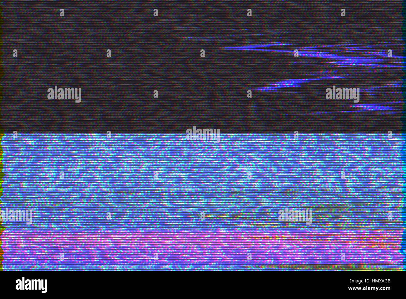 Glitch Old TV Background Element in Motion. Nice 3D Rendering Stock ...