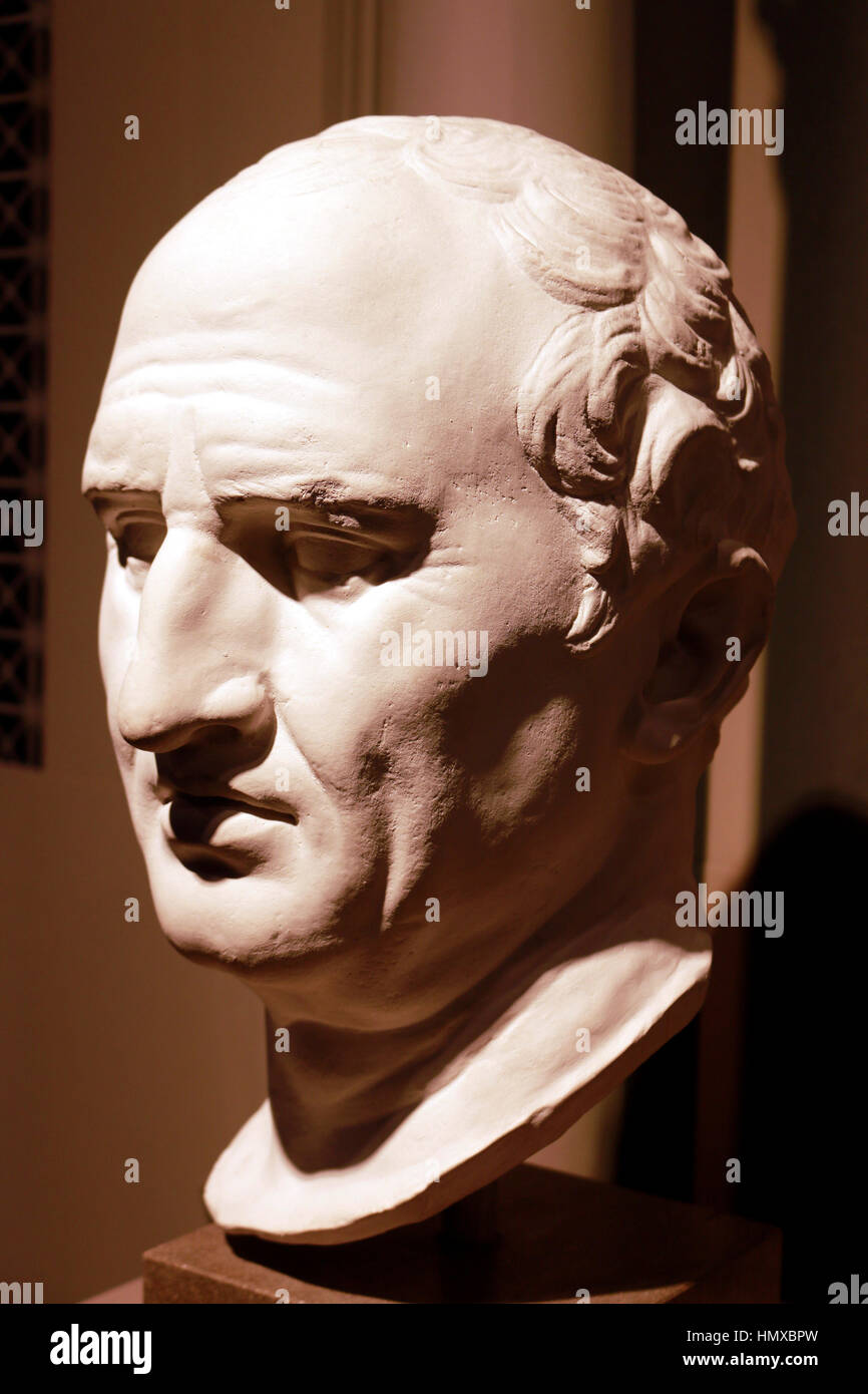 Cicero marcus tullius portrait hi-res stock photography and images - Alamy