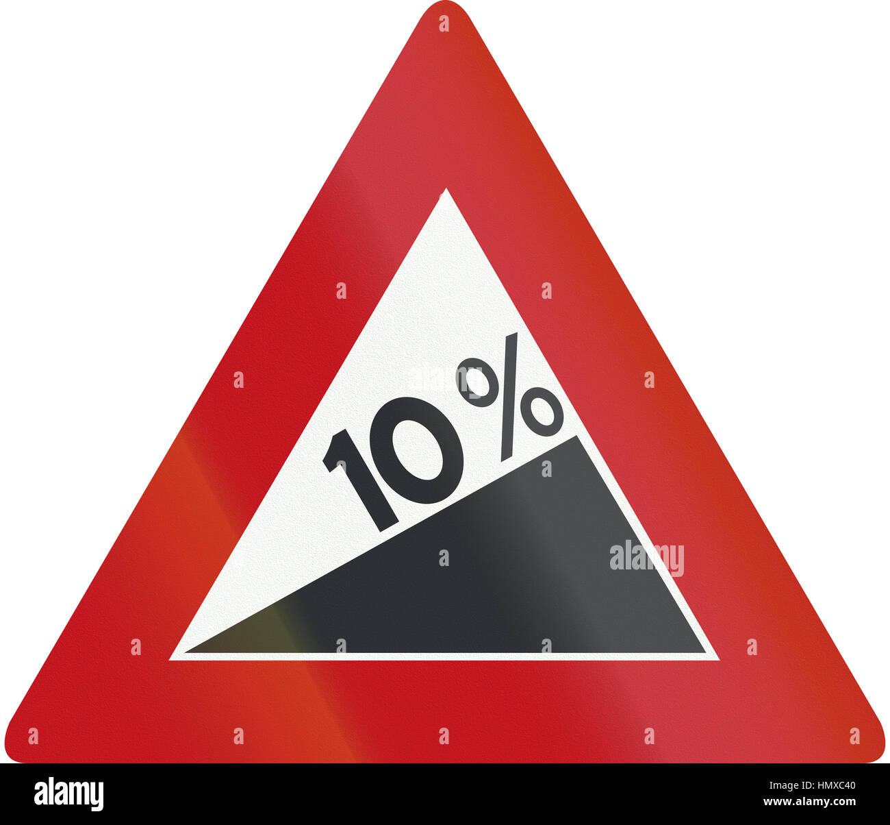 10 percent gradient road hi-res stock photography and images - Alamy
