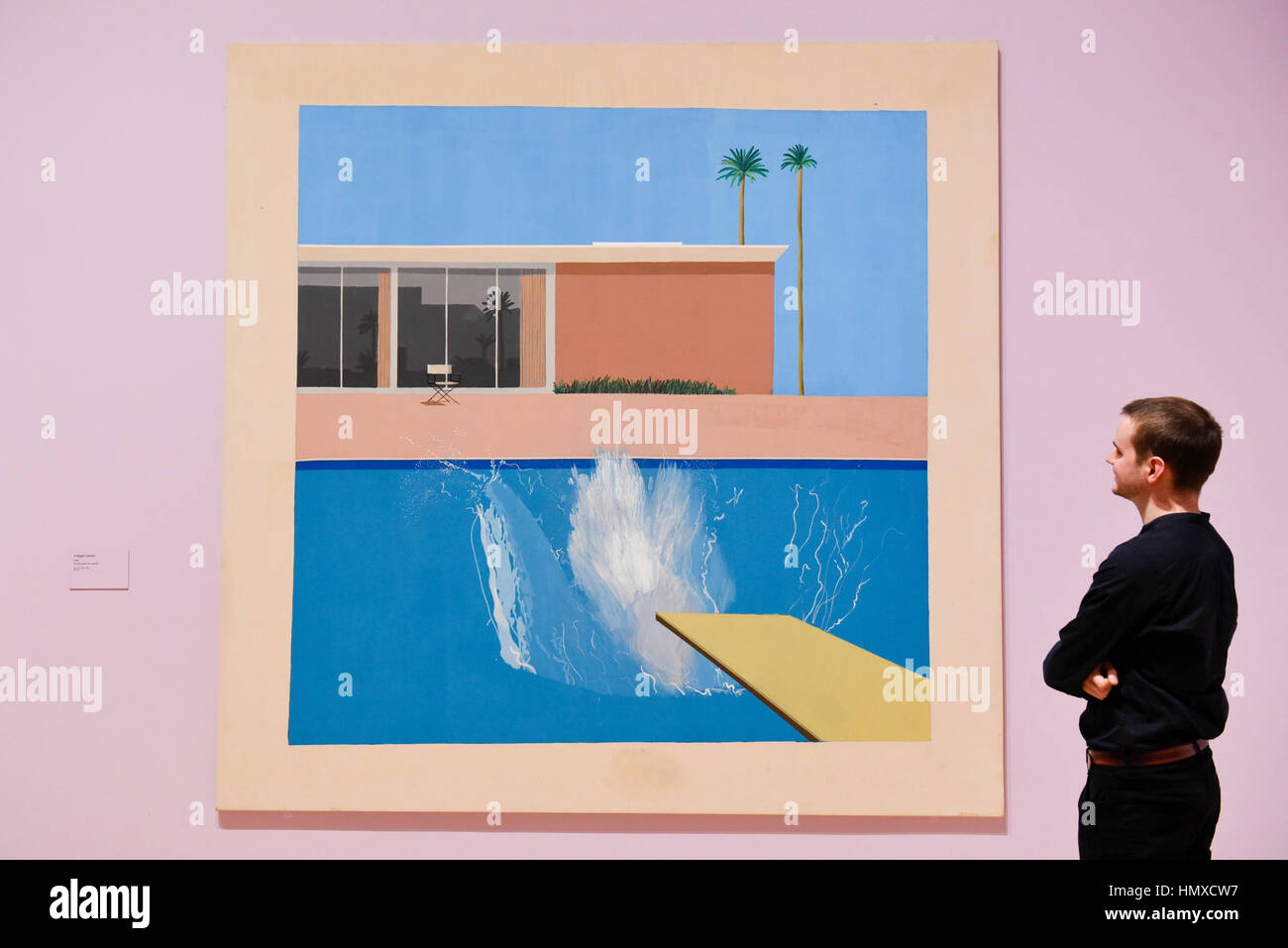 A bigger splash david hockney hi-res stock photography and images - Alamy