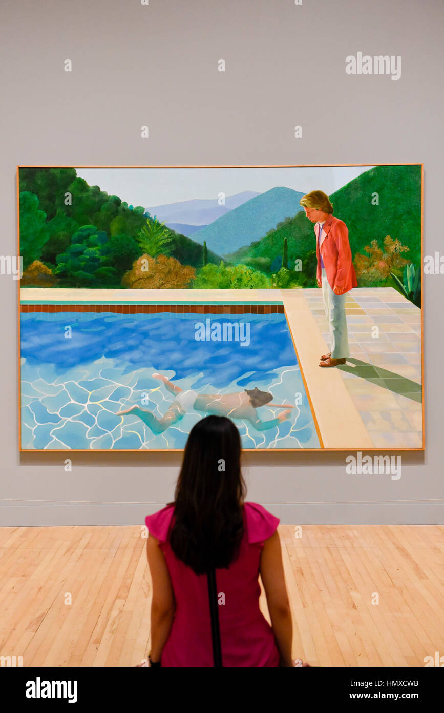 Pool two hockney hi-res stock photography and images - Alamy
