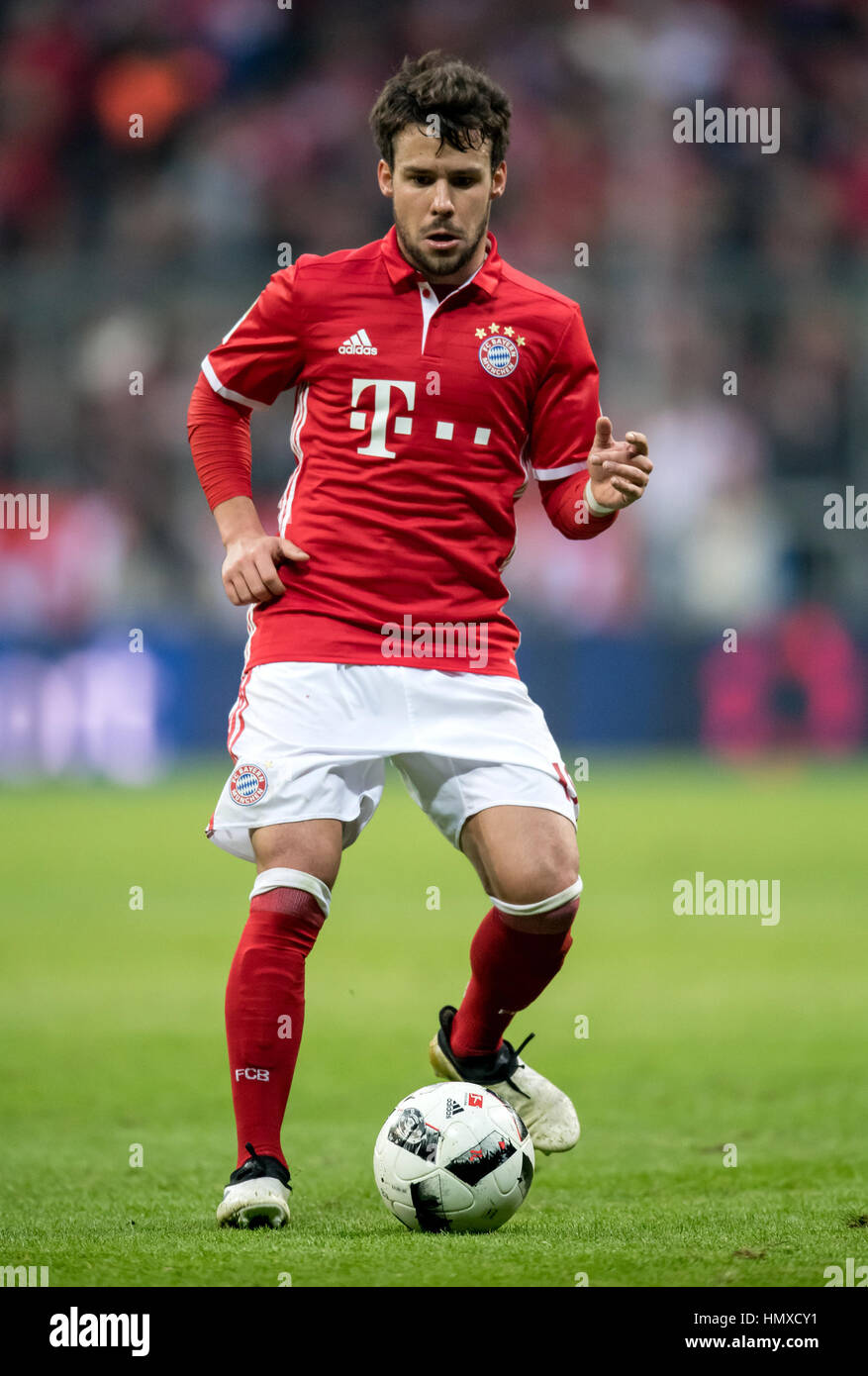 4th February 2017, Allianz Arena, Munich, Germany; Bundesliga Football ...
