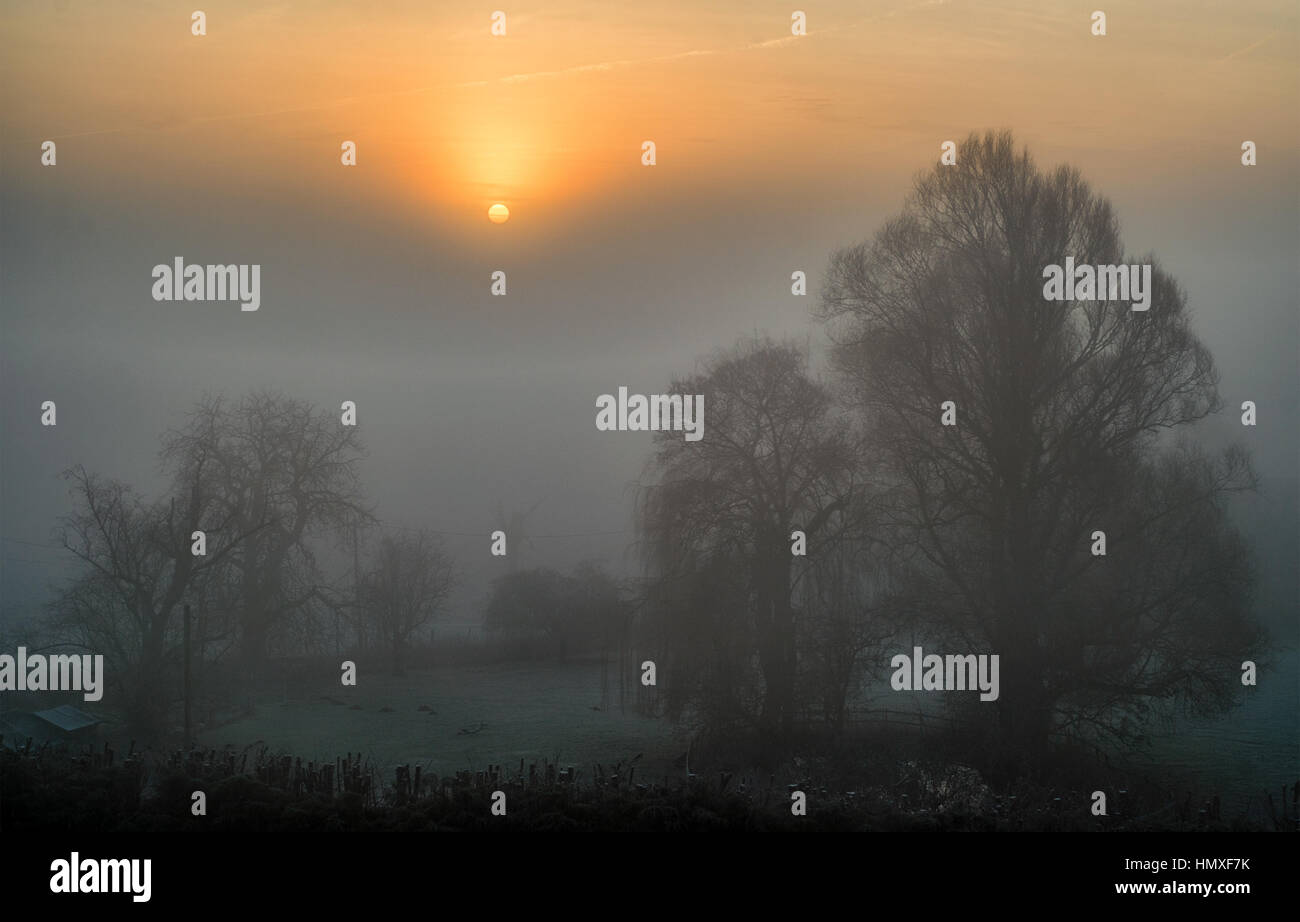 Spitfire at sunset hi-res stock photography and images - Alamy