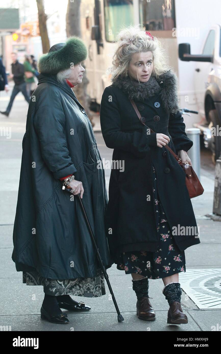 New York, NY, USA. 6th Feb, 2017. Helena Bonham Carter and Elena ...