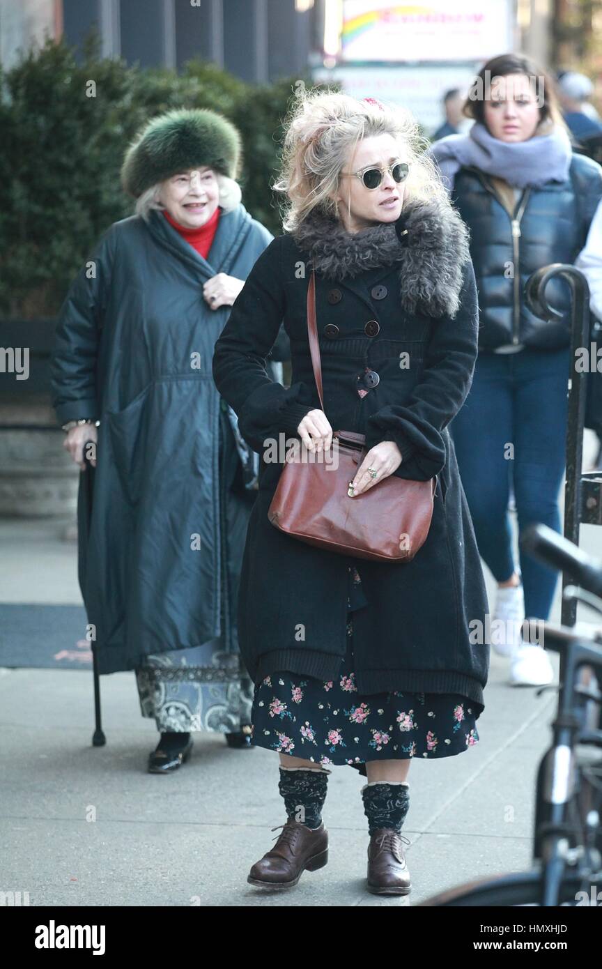 New York, NY, USA. 6th Feb, 2017. Helena Bonham Carter and Elena ...