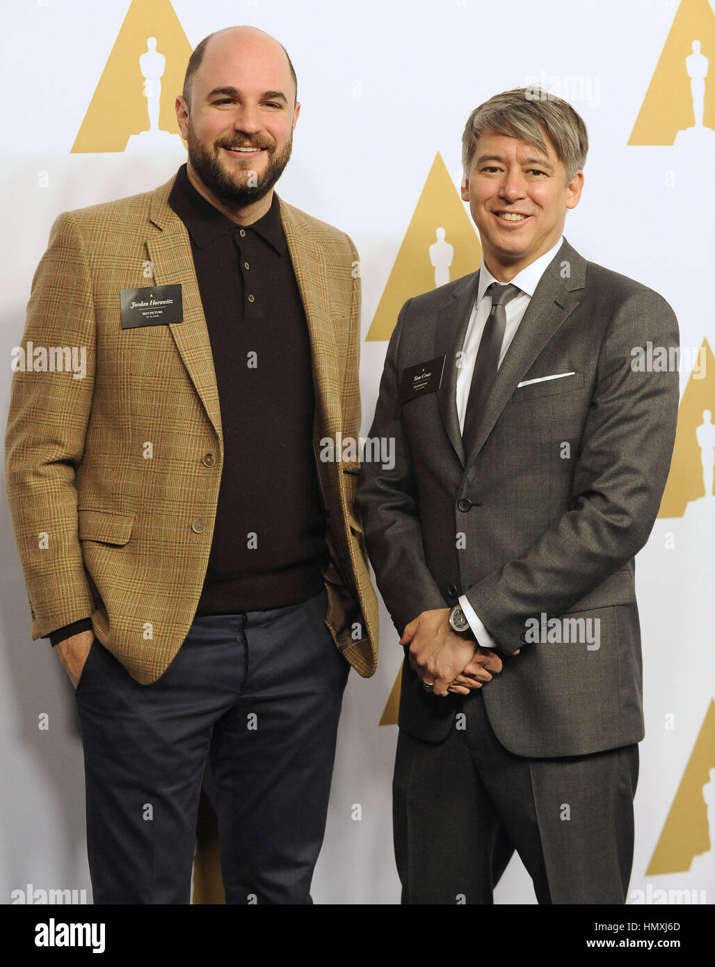Beverly Hills, California, USA. 6th Feb, 2017. Tom Cross and Jordan ...