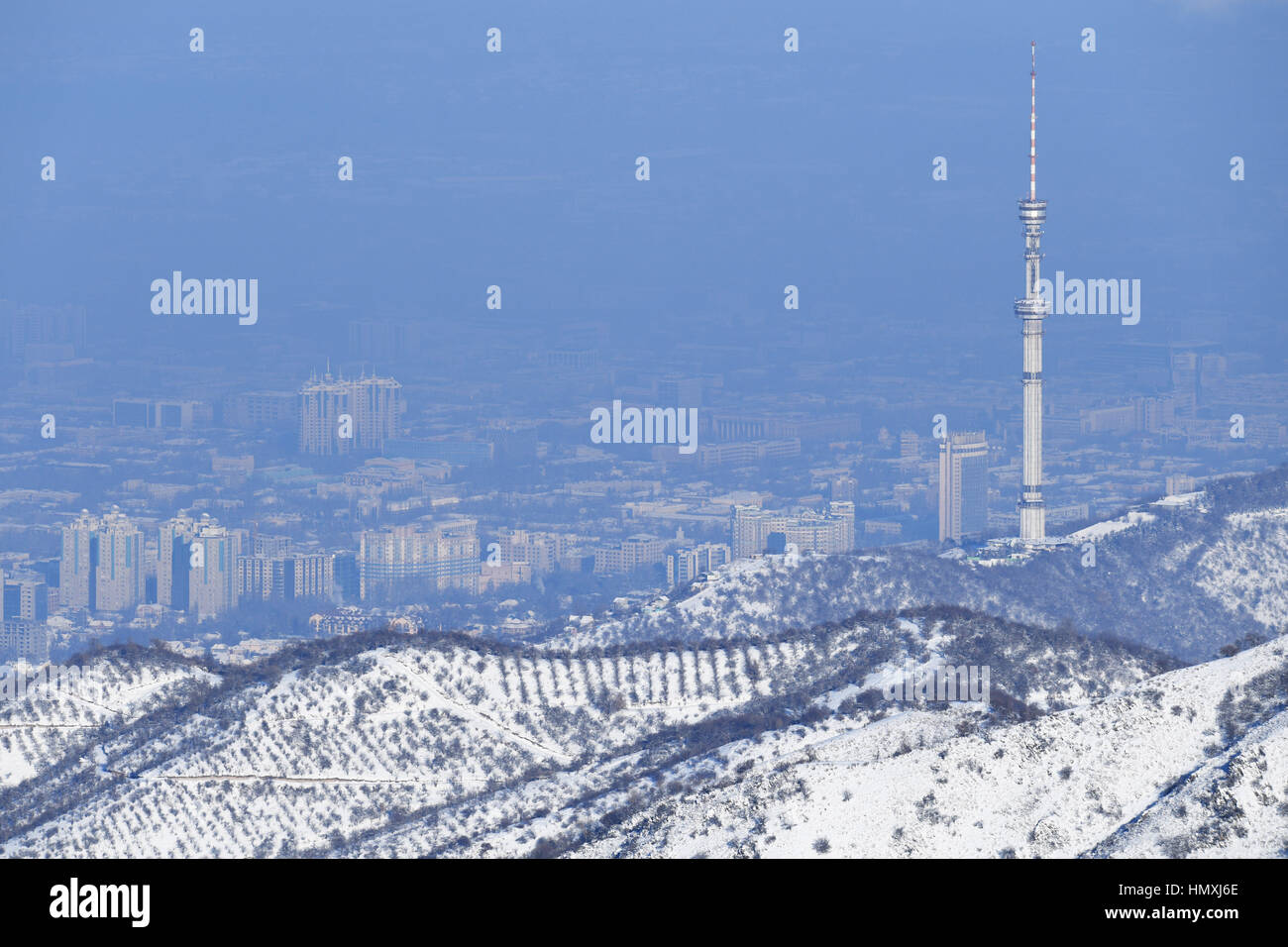 Shymbulak Ski Resort, Almaty, Kazakhstan. 6th Feb, 2017. General view ...