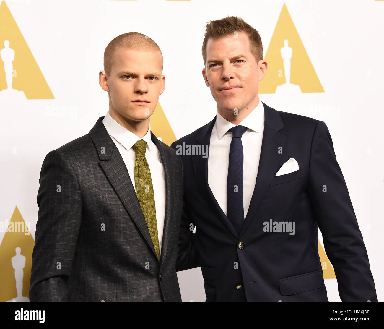 Beverly Hills, California, USA. 6th Feb, 2017. Lucas Hedges and Kevin J ...