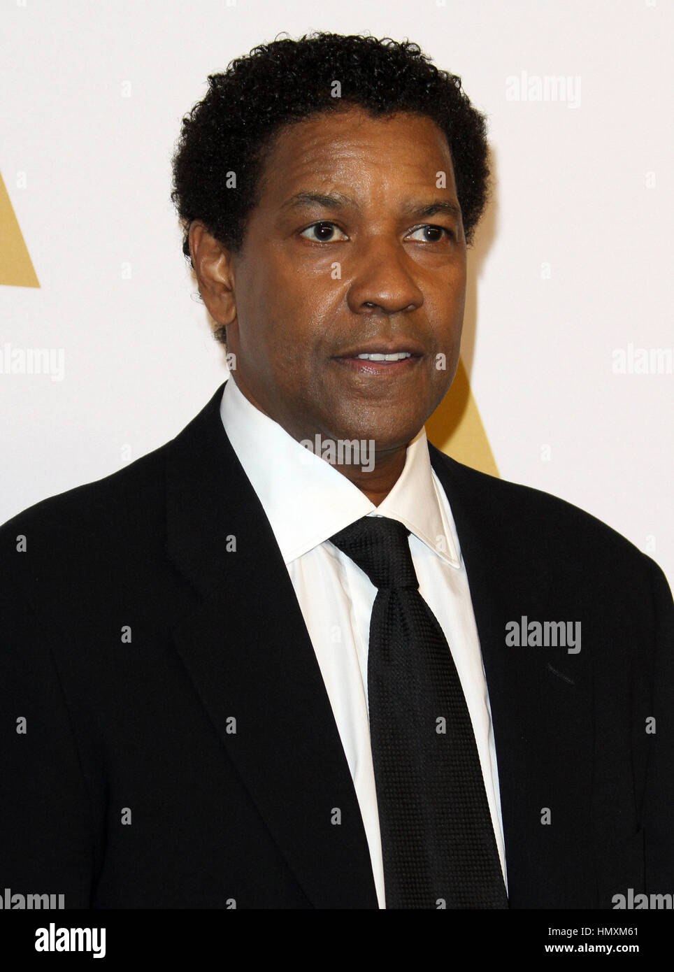Oscars denzel washington hi-res stock photography and images - Alamy