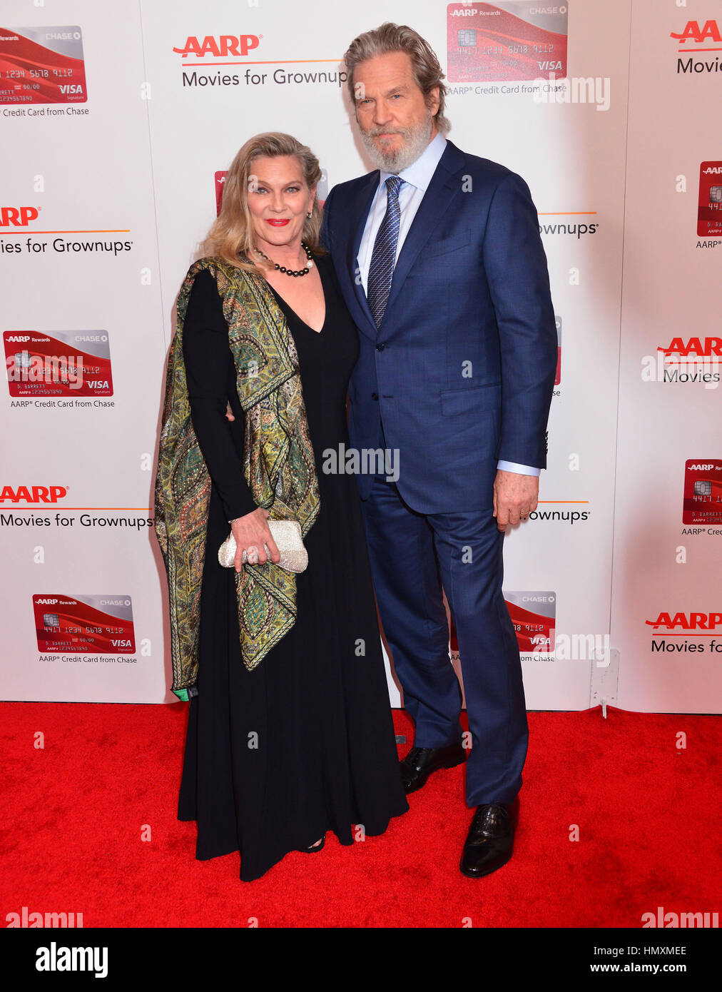 Jeff bridges and susan geston hi-res stock photography and images - Alamy