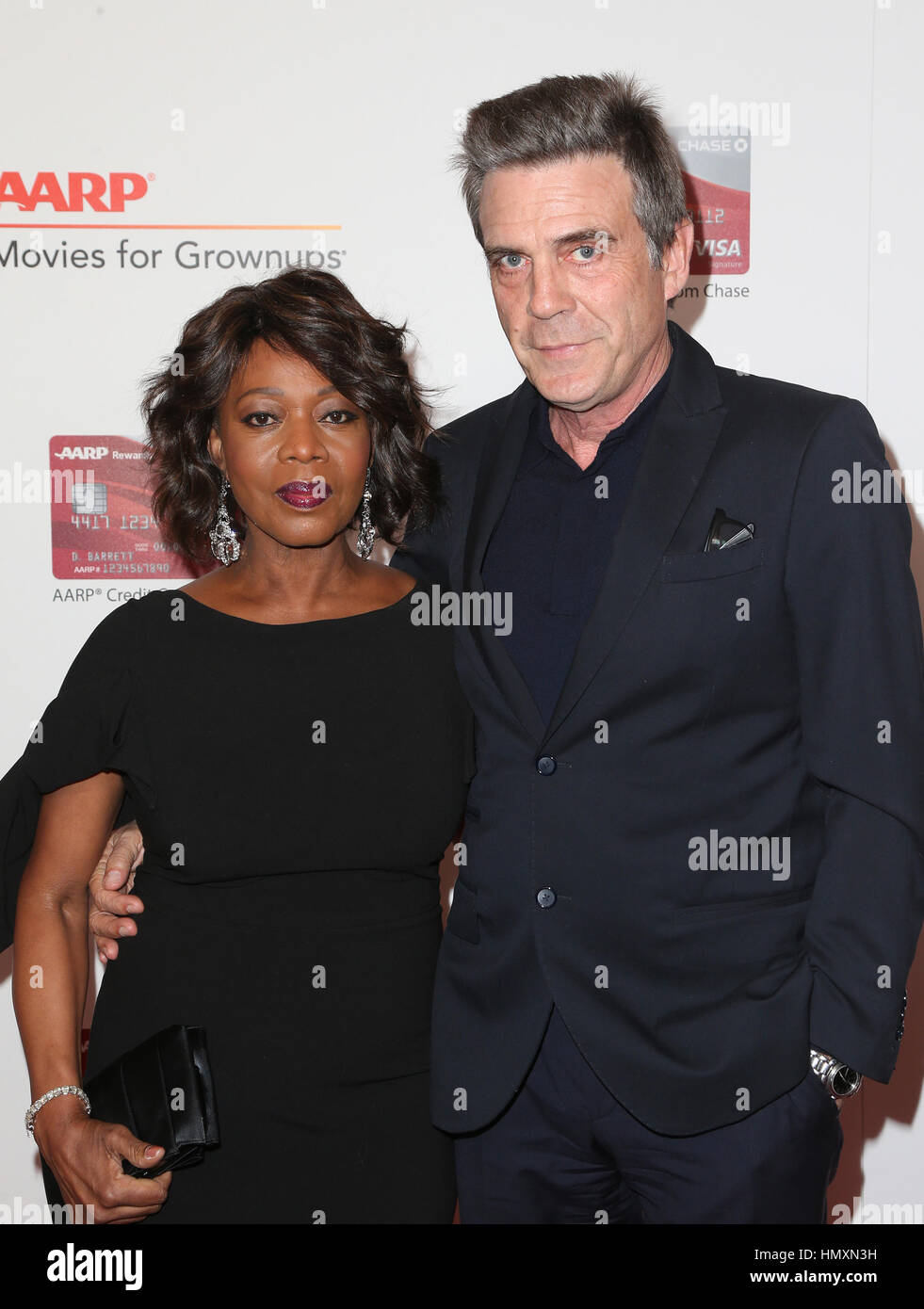 Beverly Hills, USA. 06th Feb, 2017. Alfre Woodard, Roderick Spencer, at ...