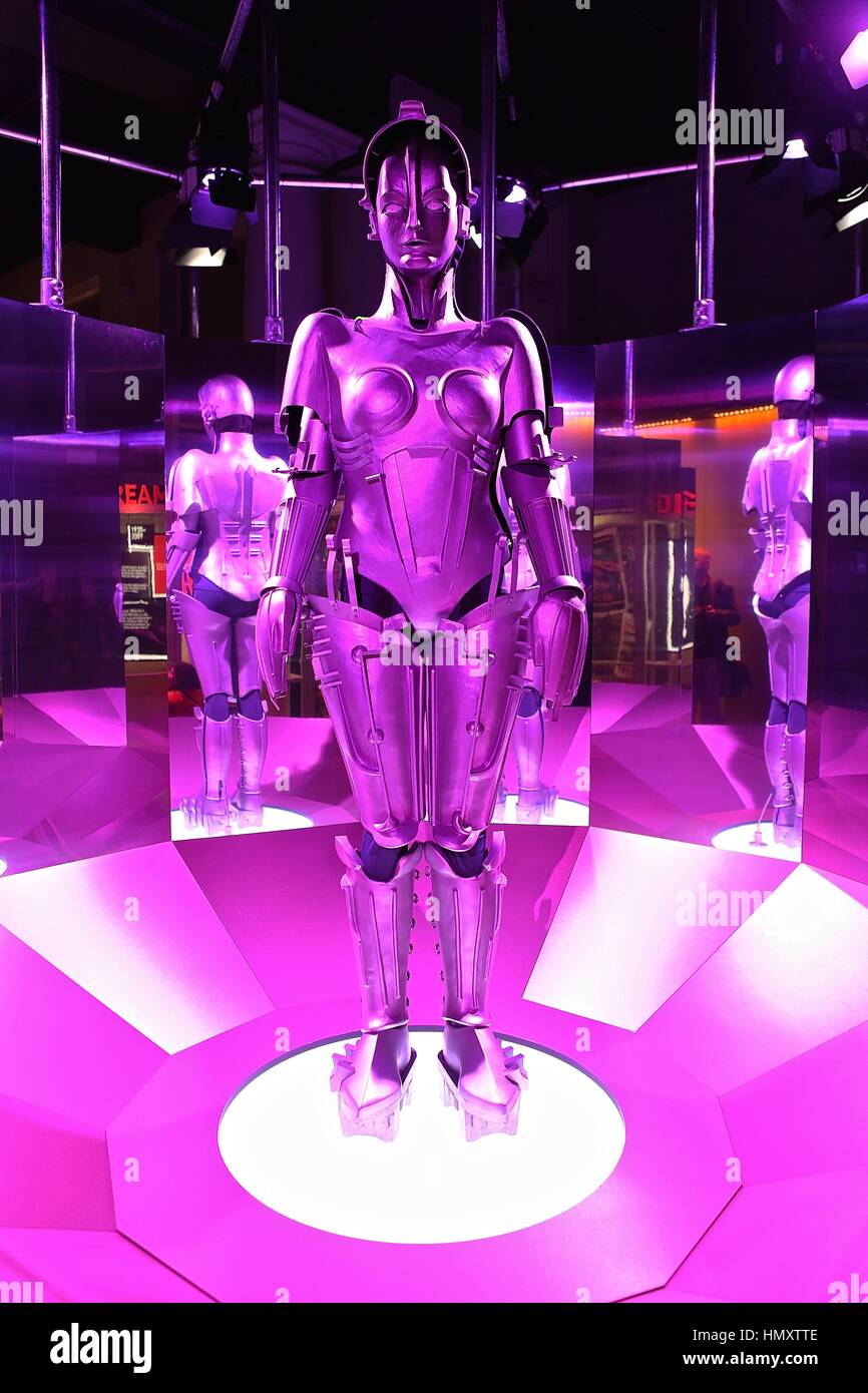 robots at science museum Stock Photo - Alamy