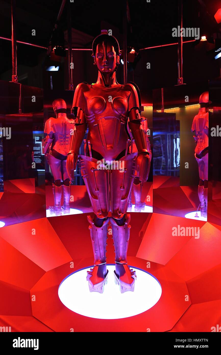 robots at science museum Stock Photo - Alamy