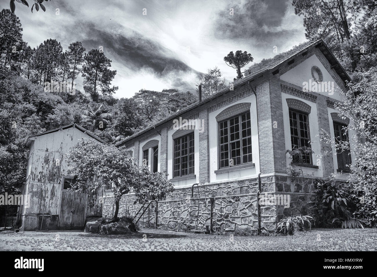 Machine House old from São Paulo Brasil Stock Photo - Alamy