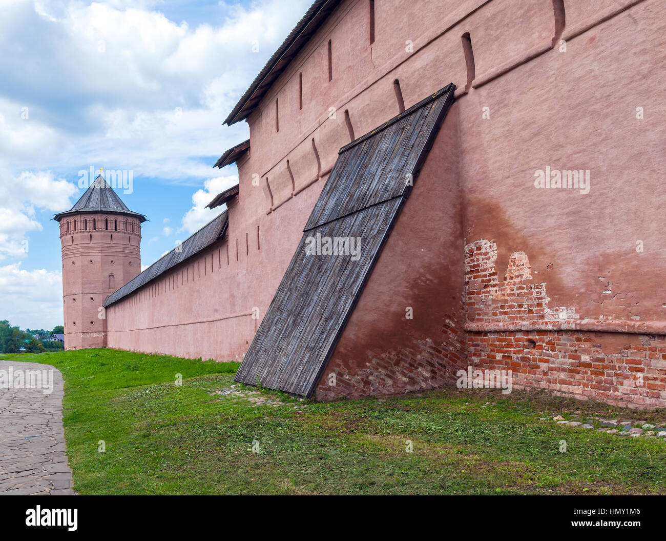 Monastery of Saint Euthymius Wall, Suzdal, Russia Stock Photo - Alamy