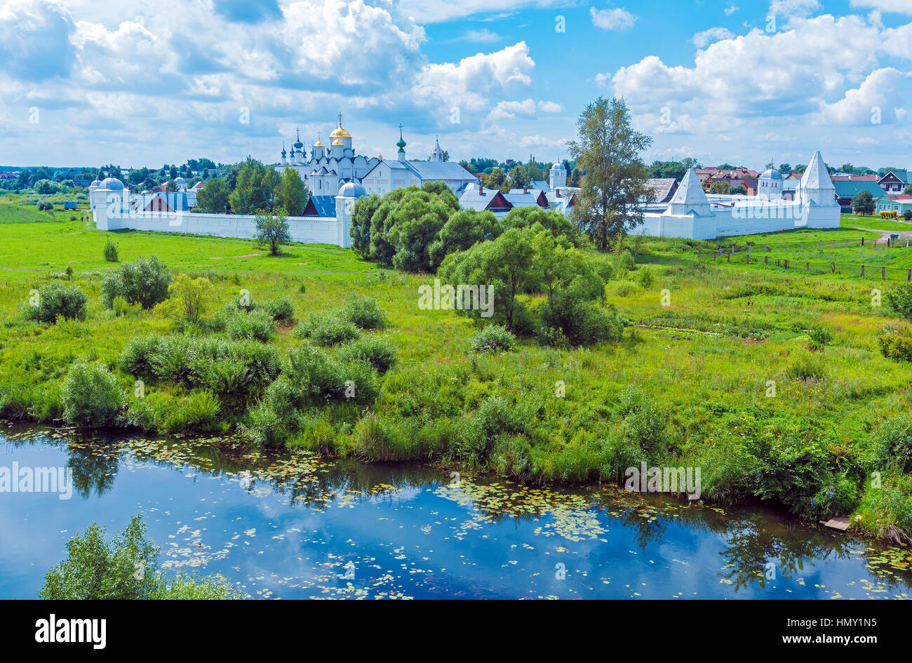 Pokrovsky Monastery, Convent of the Intercession, Suzdal, Russia Stock ...
