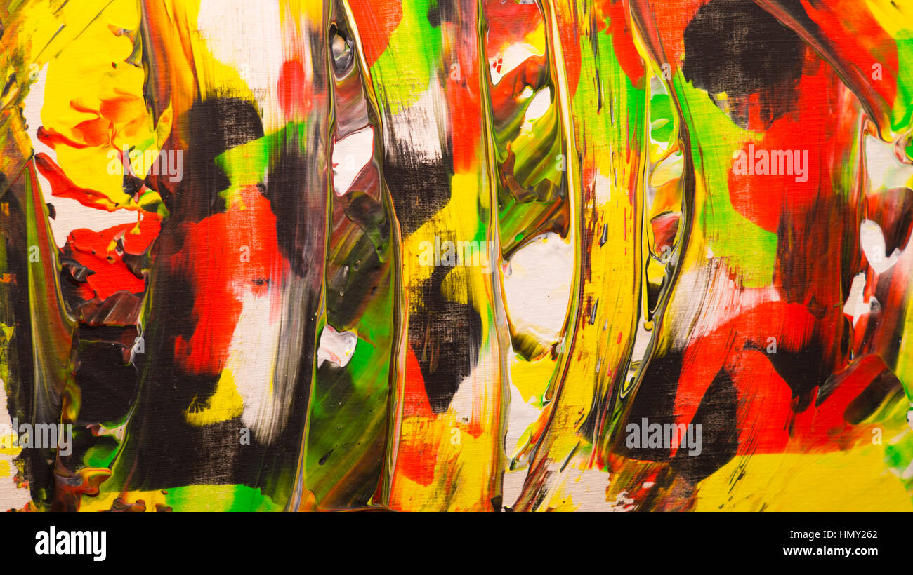 abstract grunge acrylic hand-painted background texture Stock Photo - Alamy