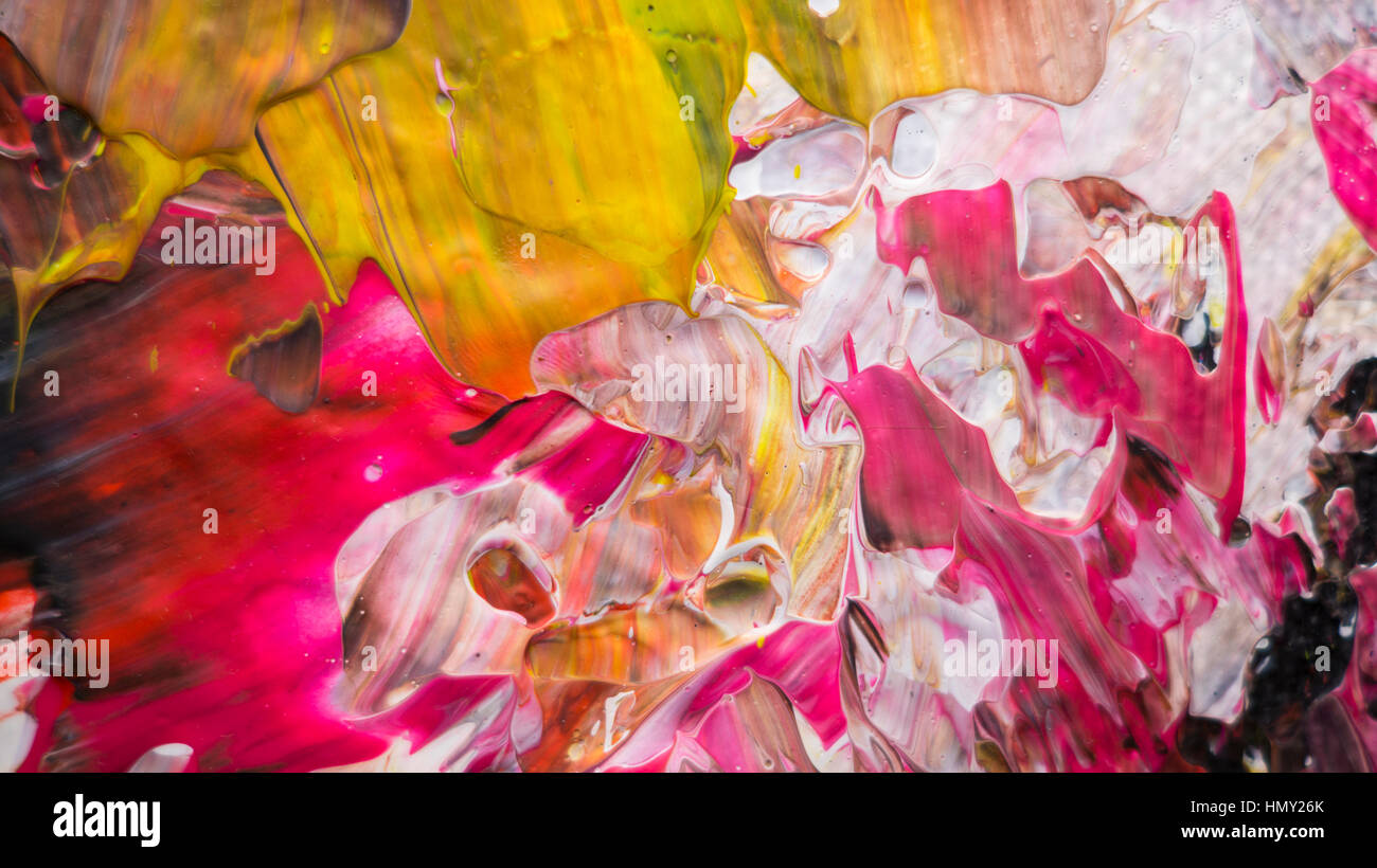 abstract grunge acrylic hand-painted background texture Stock Photo - Alamy