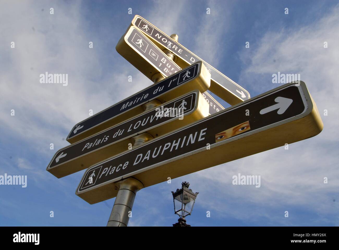 sign, Paris, France Stock Photo - Alamy
