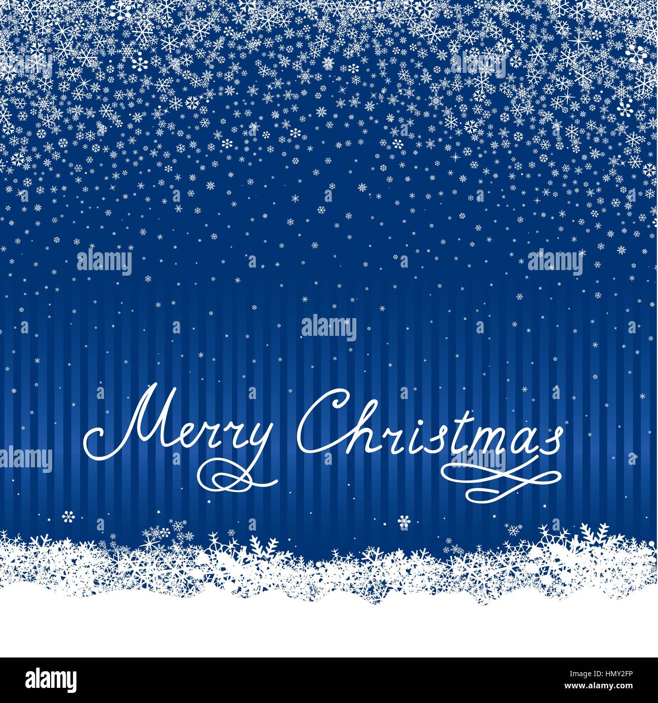 Wall decorated merry christmas happy Stock Vector Images - Alamy