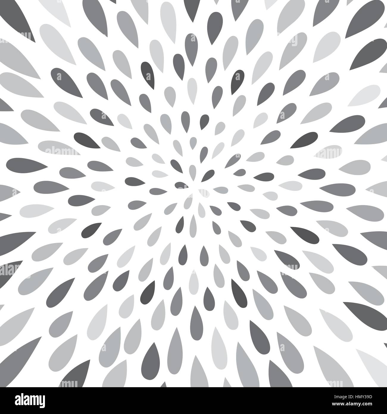 Abstract firework splash dot pattern. Swirl floral petal texture. Water ...