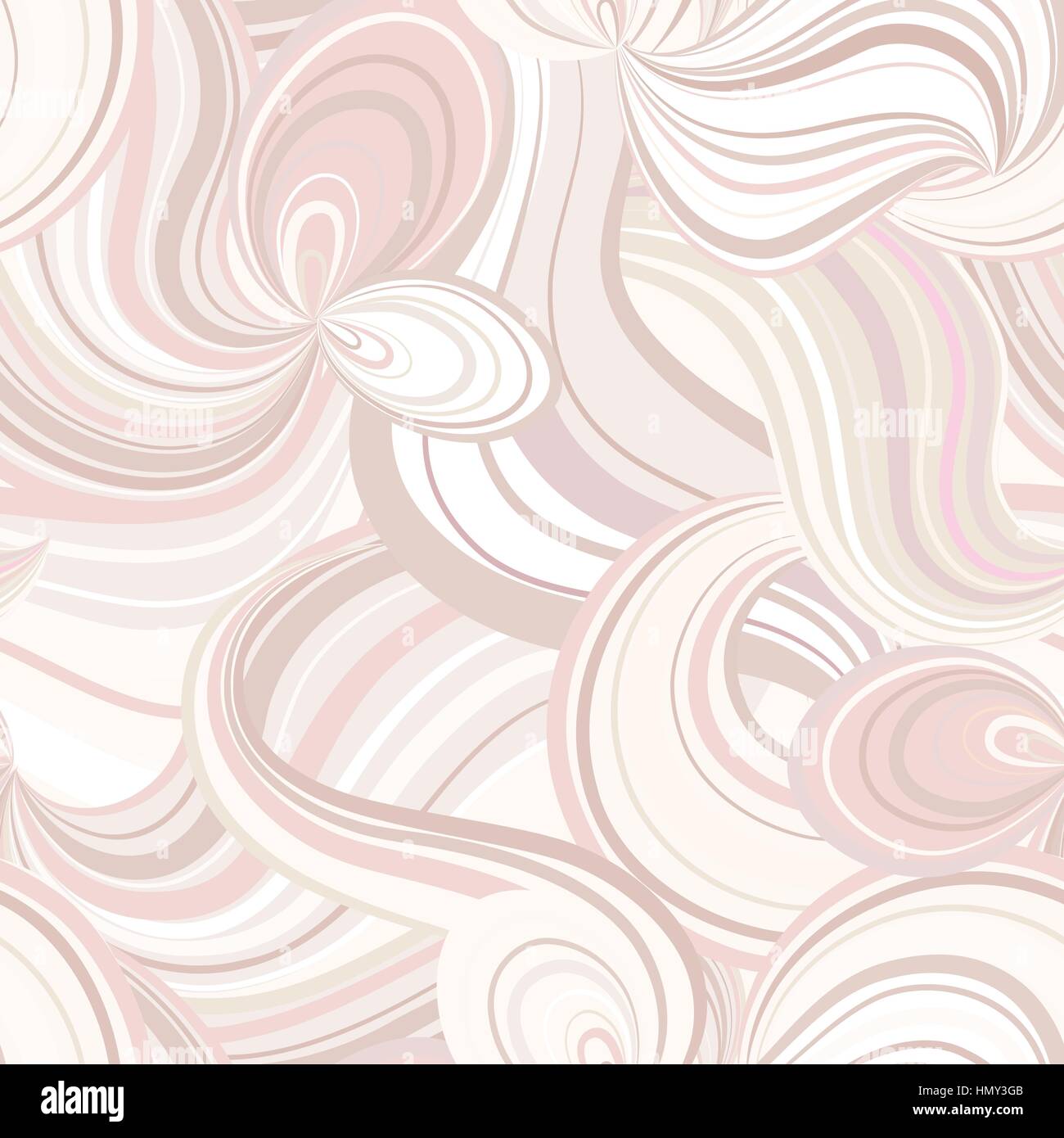 Abstract wave line seamless pattern. Grid swirl wavy background ...