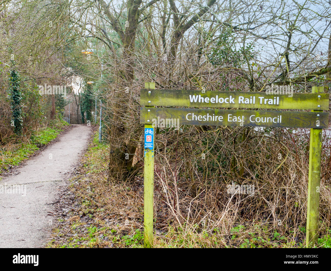 Wheelock rail trail is a disused rail track now public footpath in ...