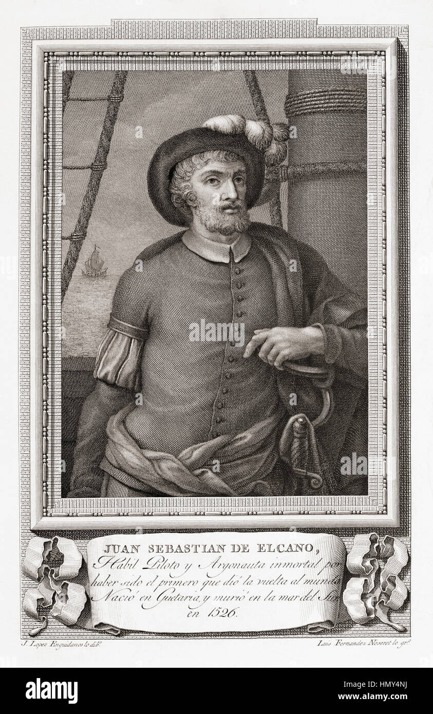 Juan sebastian elcano 1476 1526 spanish hi-res stock photography and ...