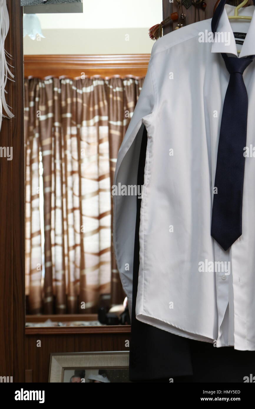 Put on clothes hi-res stock photography and images - Alamy