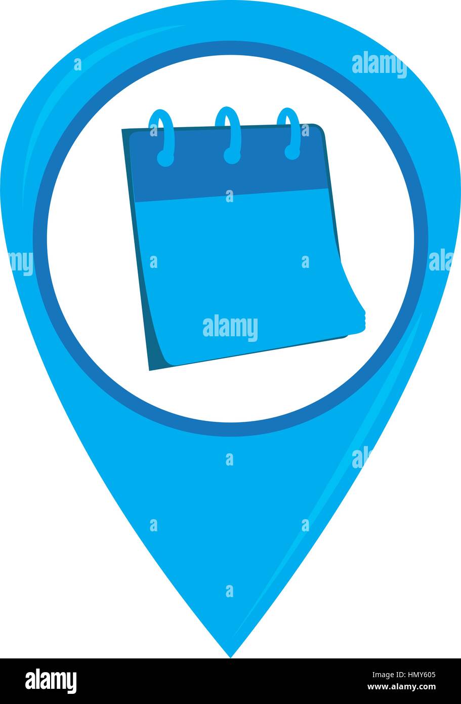 Isolated calendar pin Stock Vector Image & Art - Alamy