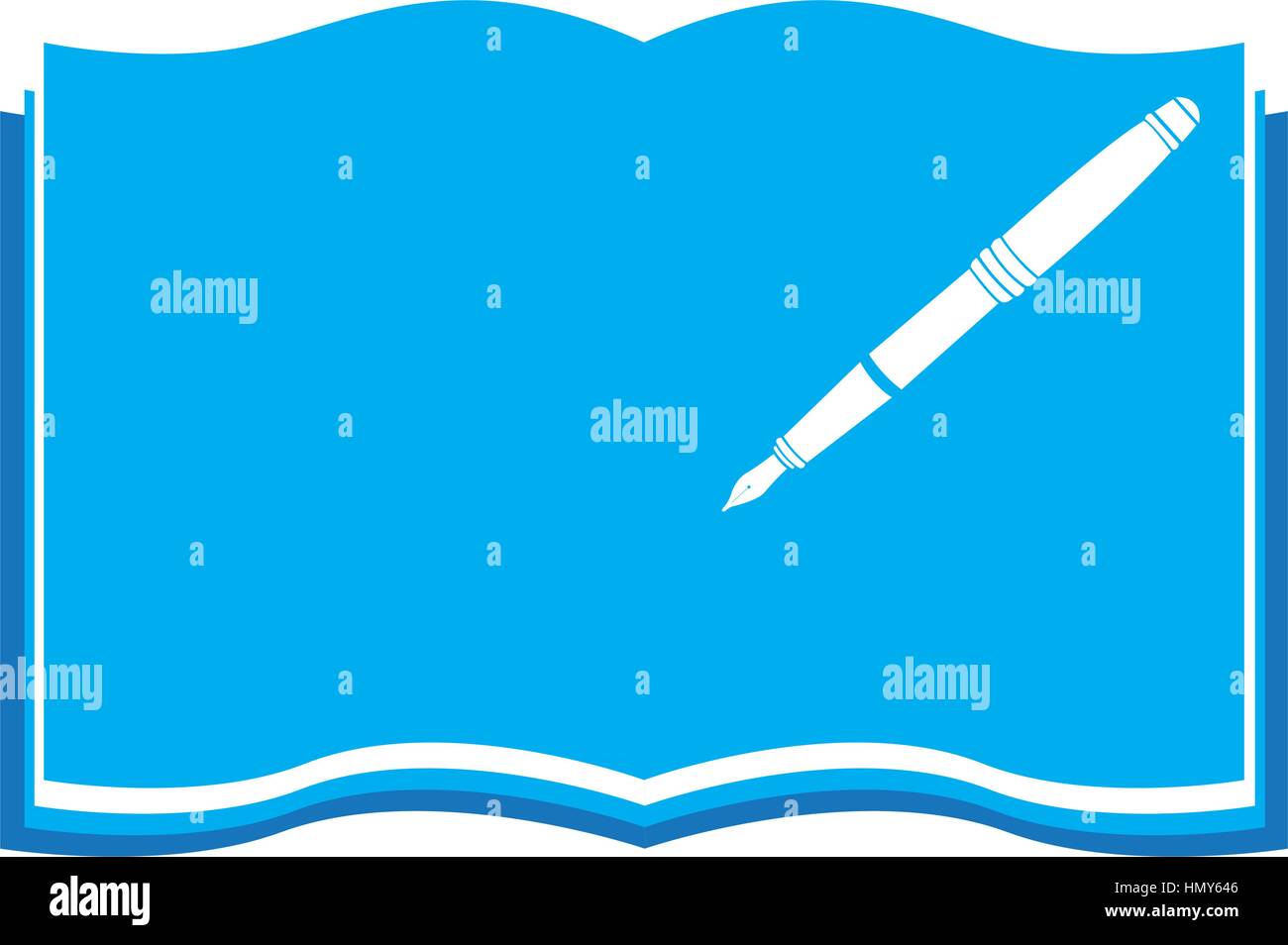 Isolated open book Stock Vector Image & Art - Alamy