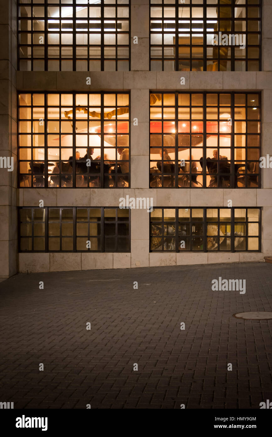 City night window hi-res stock photography and images - Alamy