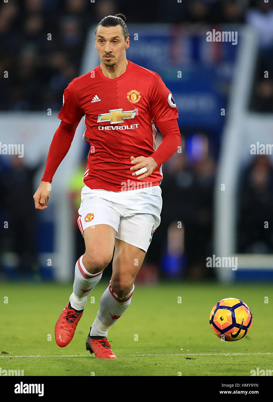 Manchester United's Zlatan Ibrahimovic Stock Photo - Alamy
