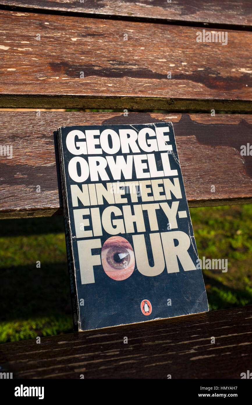 1984 by George Orwell, novel published in 1949 Stock Photo - Alamy