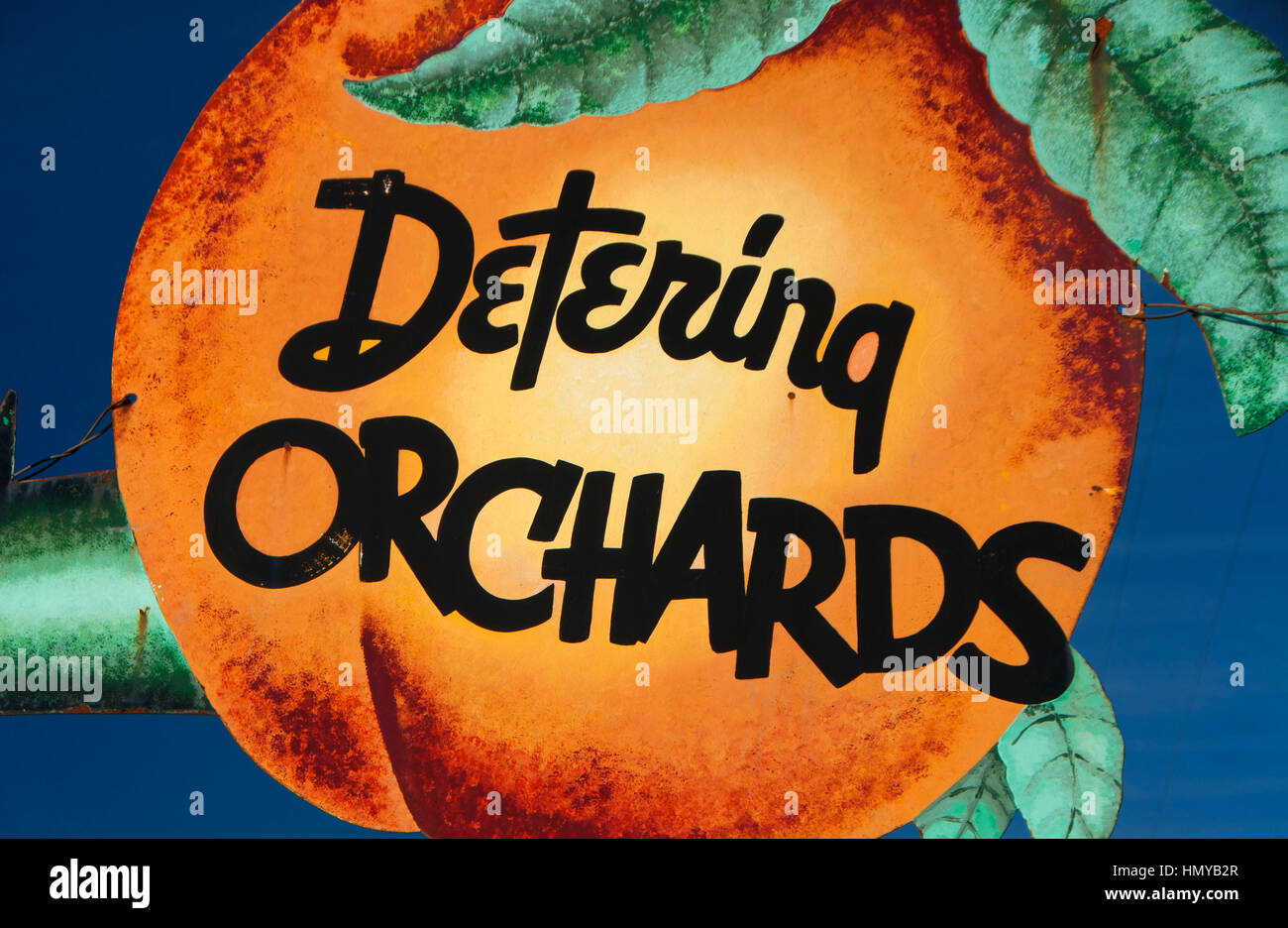 Orchard sign hi-res stock photography and images - Alamy