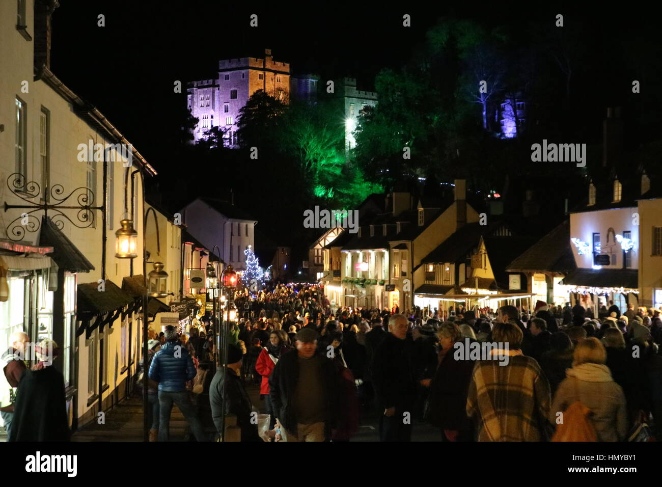 Dunster by candlelight hi-res stock photography and images - Alamy