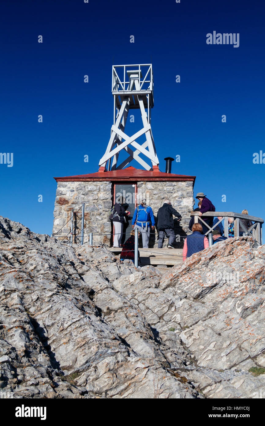 Sulphur mountain weather station hi-res stock photography and images ...