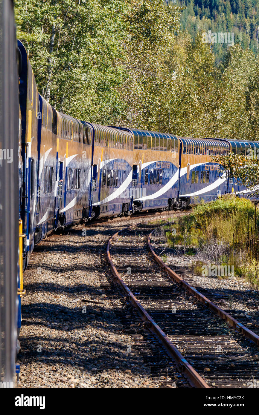 Rocky mountaineer train alberta canada hi-res stock photography and images - Alamy