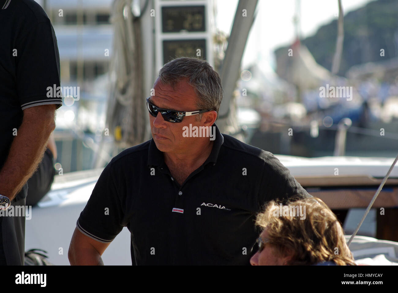 Claudio Amendola, Italian actor at Maxy Yacht Rolex Cup, Porto Cervo ...