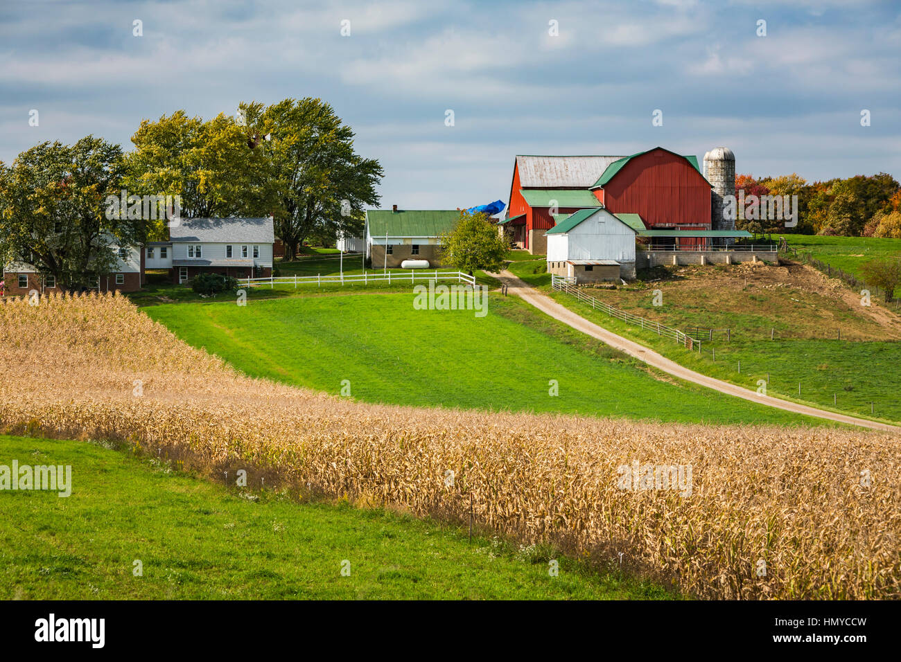 Rural farm house home hi-res stock photography and images - Alamy