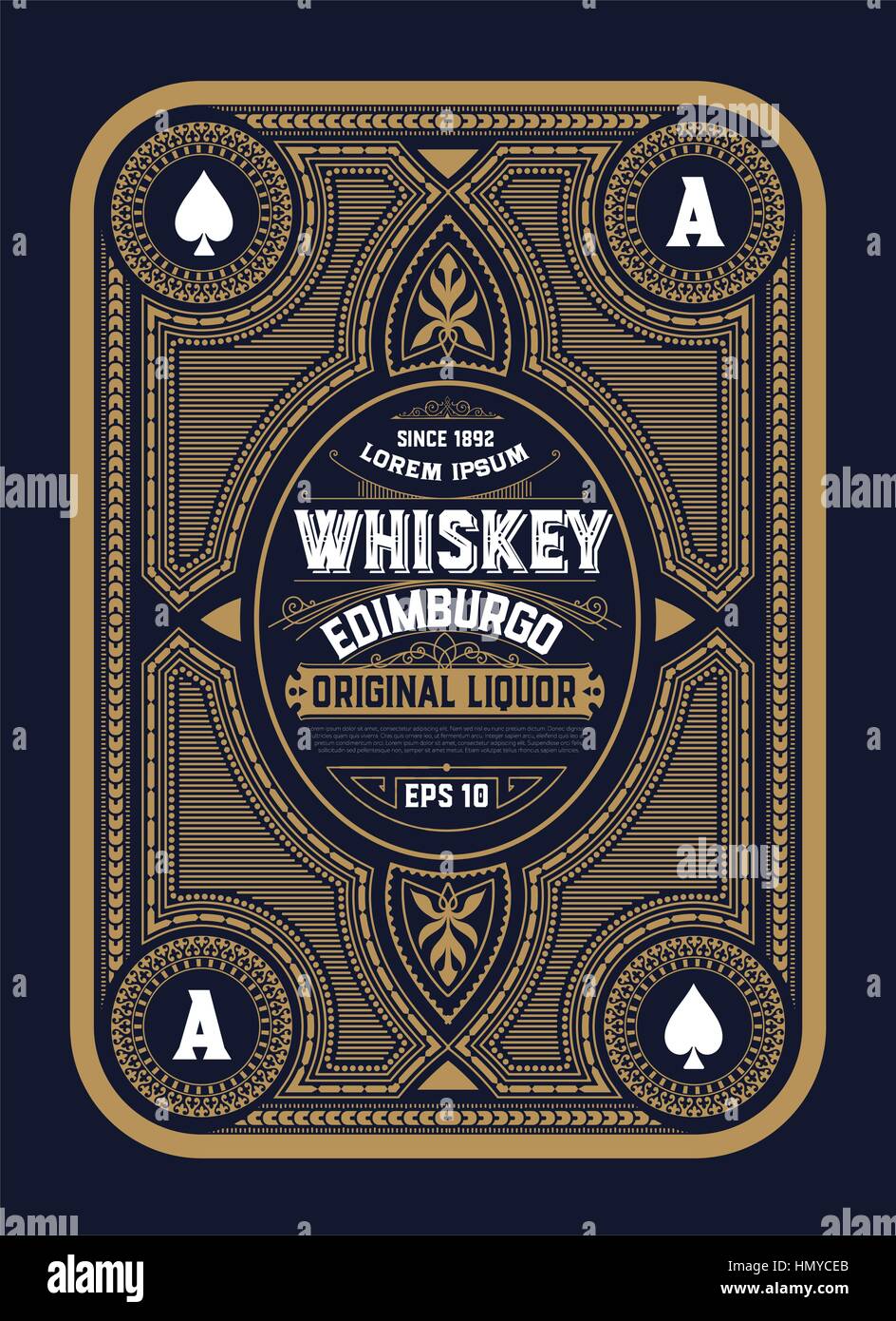 Vintage ephemera Stock Vector Images - Alamy