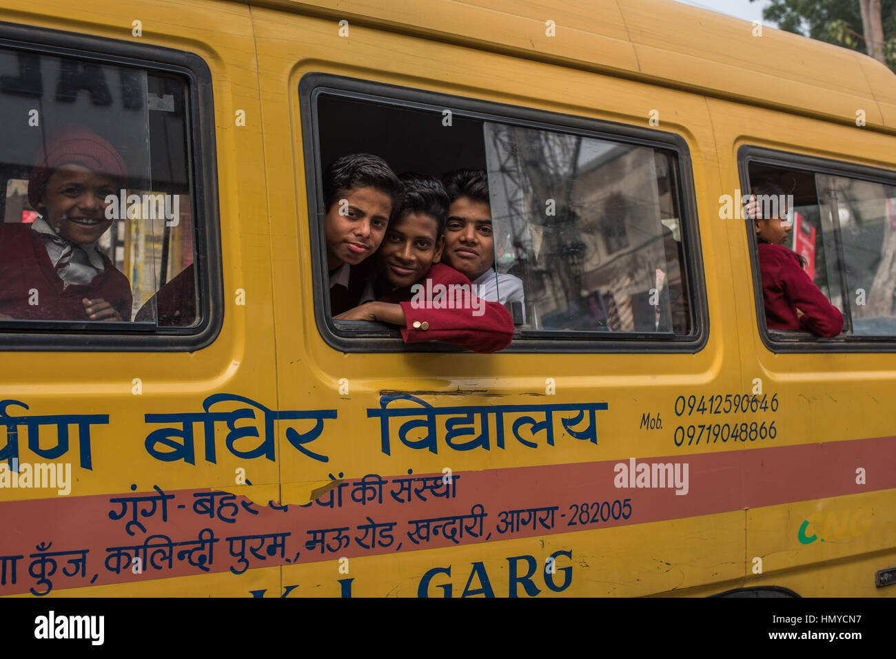 Indian School Bus Driver
