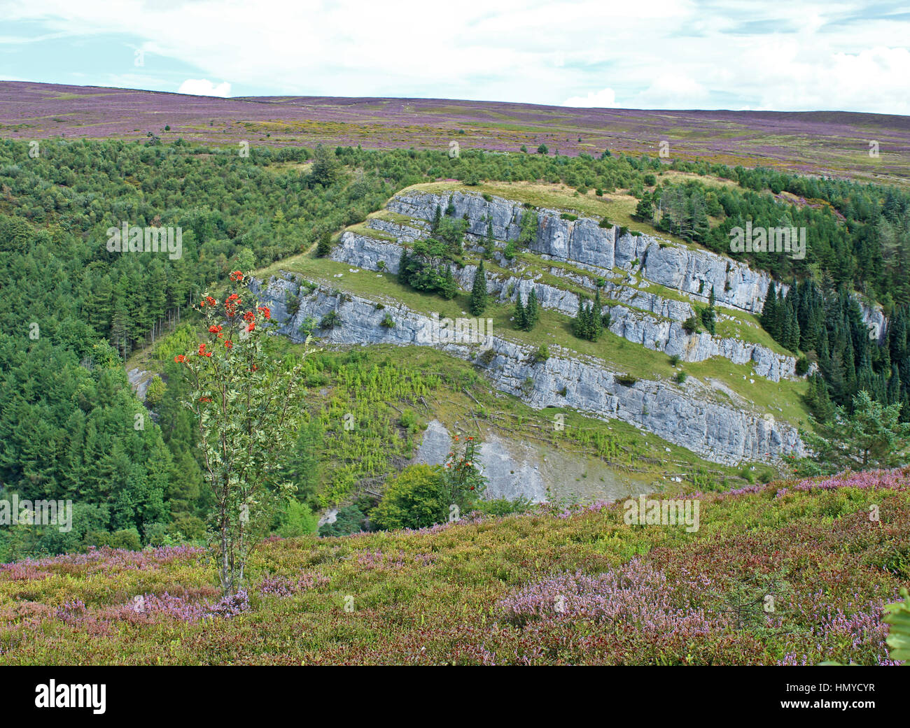 Worlds End Minera Mountain Stock Photo - Alamy