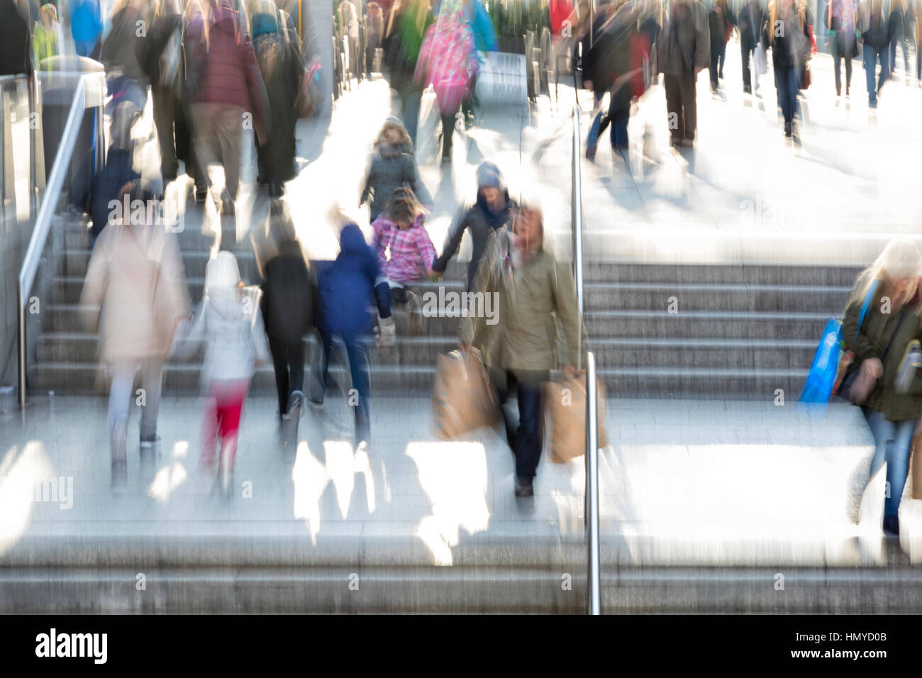 Rush hour in the city Stock Photo - Alamy