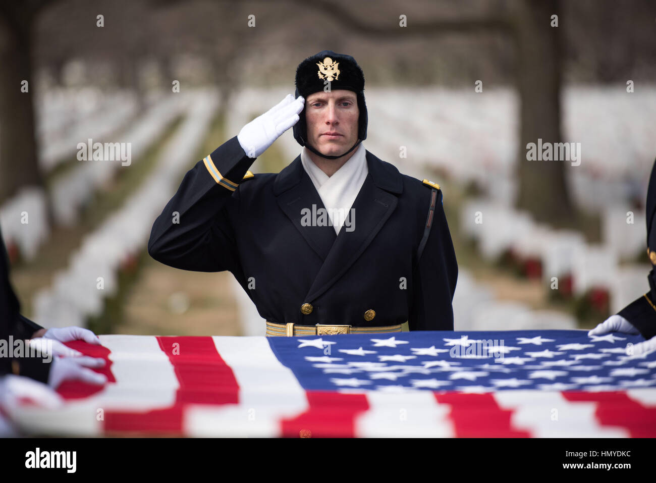 Full military honors hi-res stock photography and images - Alamy